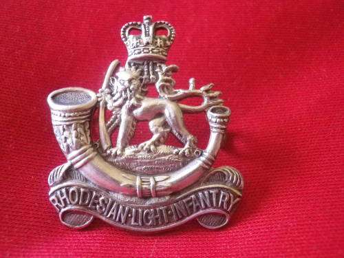 International Badges & Insignia - RHODESIA - RLI QC, HALLMARKED SILVER ...