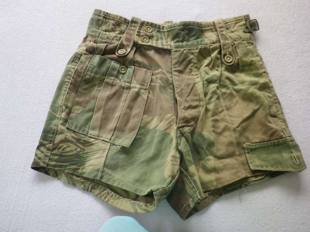 Uniforms - RHODESIAN ARMY - CAMMO SHORTS - WELL WORNN- RELISTED DUE TO ...