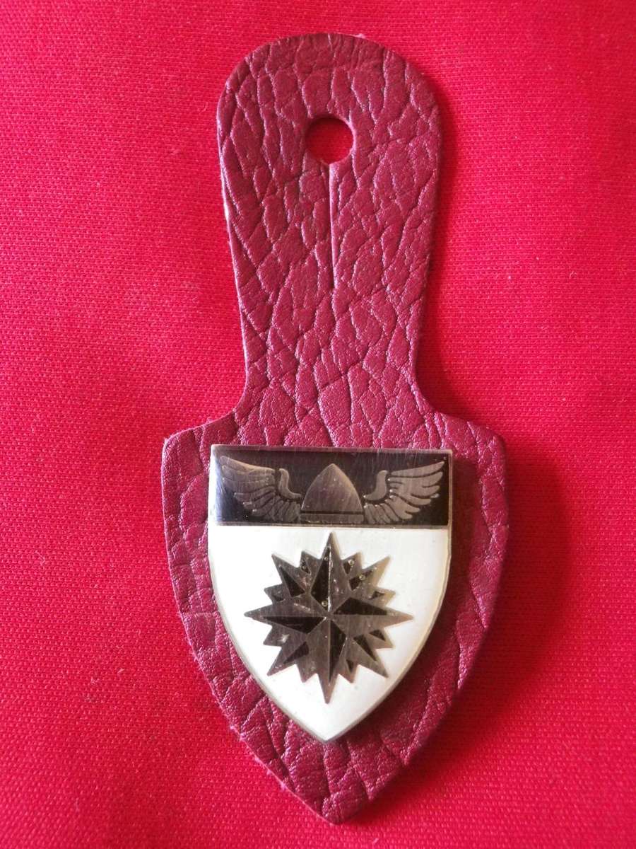South African Army - SADF - 4 RECCE BADGE ON SEAL SKIN FOB (2942) was ...