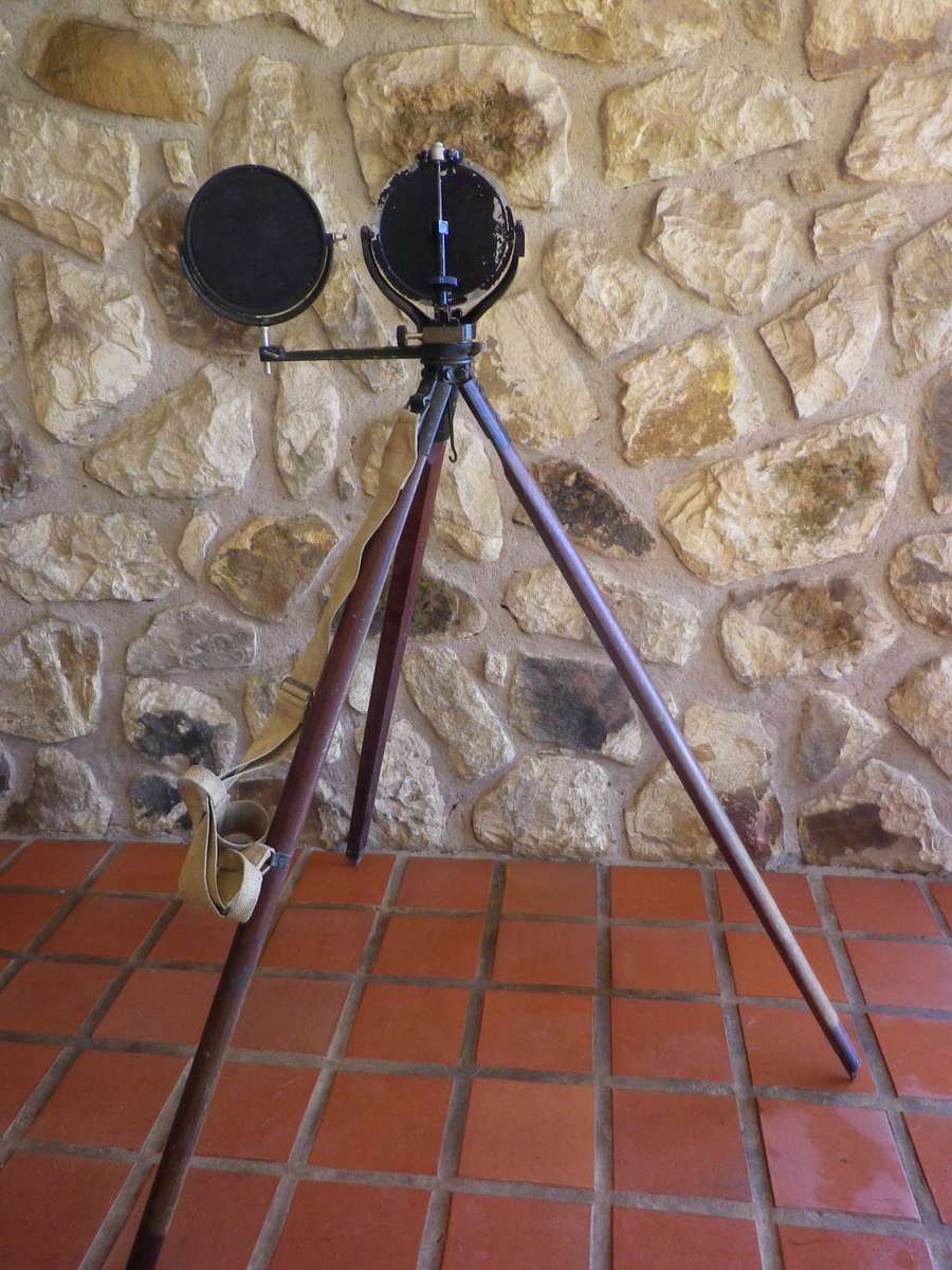 Kit - SA UNION FORCES - WW2 HELIOGRAPH SET WITH TRIPOD + POUCH - SCARCE ...