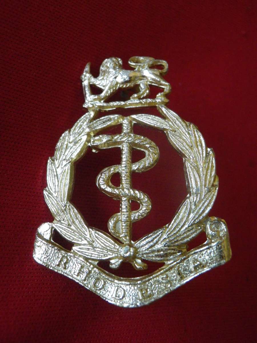 International Badges & Insignia - RHODESIAN MEDICAL CORPS - GOLD ...