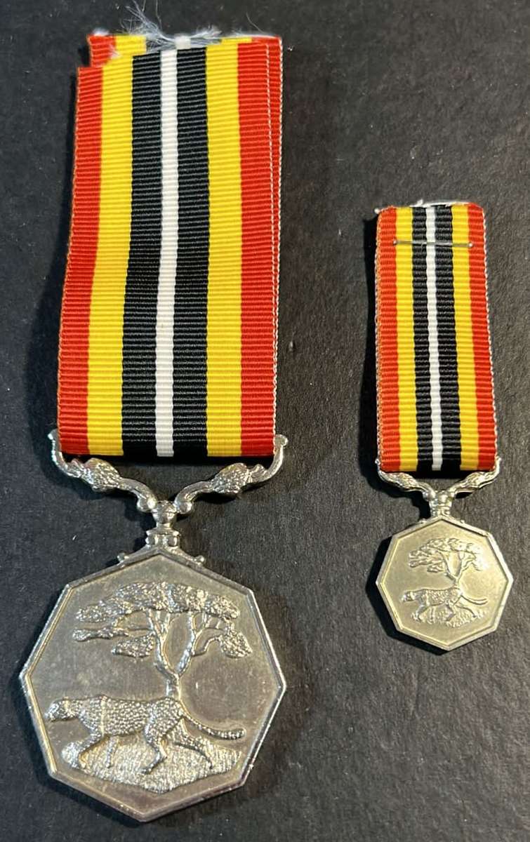 SADF & SANDF - SADF - Full Size plus Miniature Southern Africa Medal ...