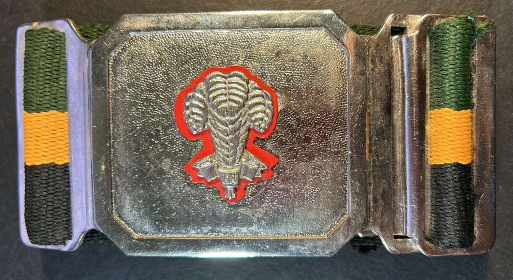 Belts & Buckles - SADF - 1 SA Infantry Battalion Stable Belt was listed ...