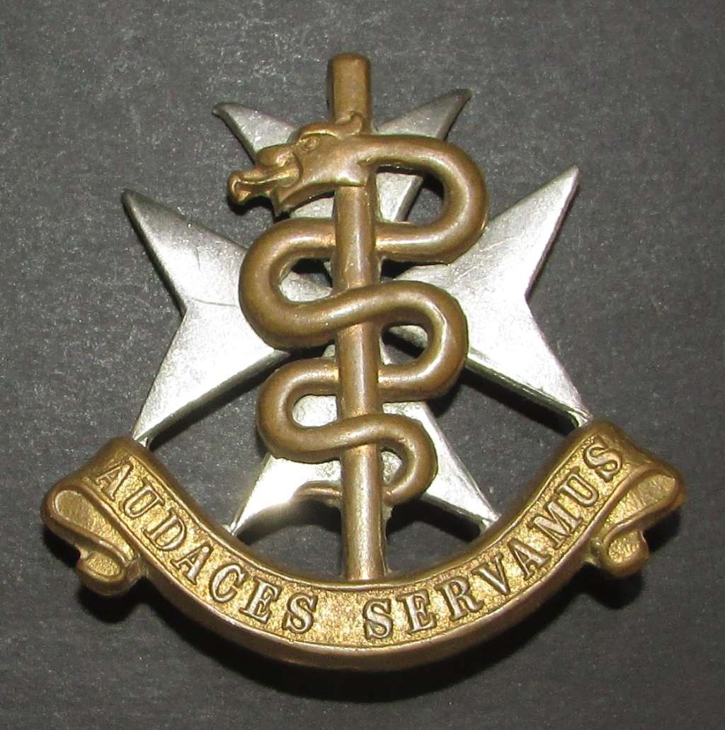 South African Army - SADF - Medical Corps Cap Badge was sold for R50.00 ...