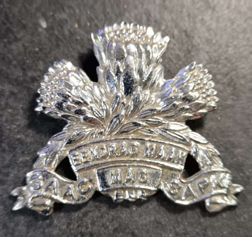 South African Army - SADF - SSB Cap Badge for sale in Heidelberg (ID ...