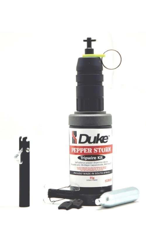 Personal Security - Duke Defence Pepper Storm Tripwire Kit. was listed ...