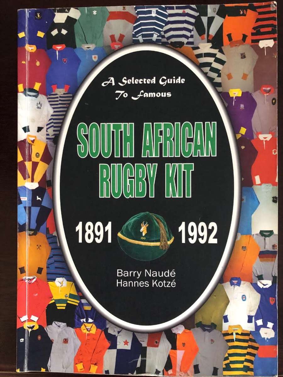 Rugby - A Selected guide to famous South African rugby kit 1891 - 1992 ...
