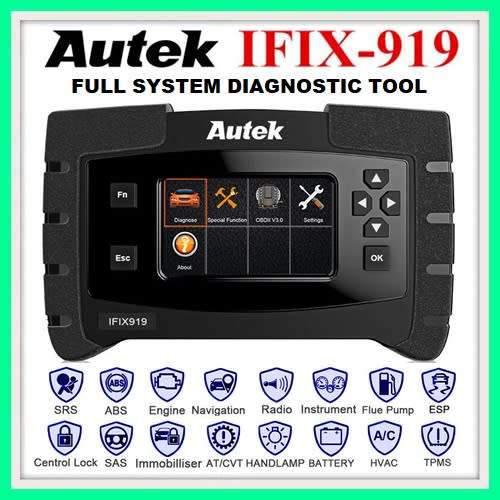 Scanners - Autek IFIX919 OBD2 Diagnostic Tool Full System Diagnostic ...