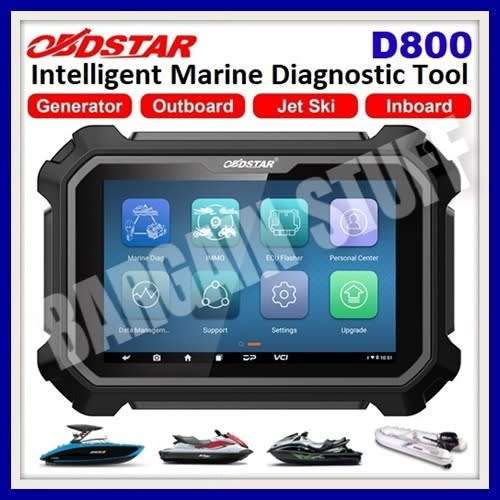 Scanners - OBDStar D800 marine (jet ski/ outboard/ inboard/ generator ...