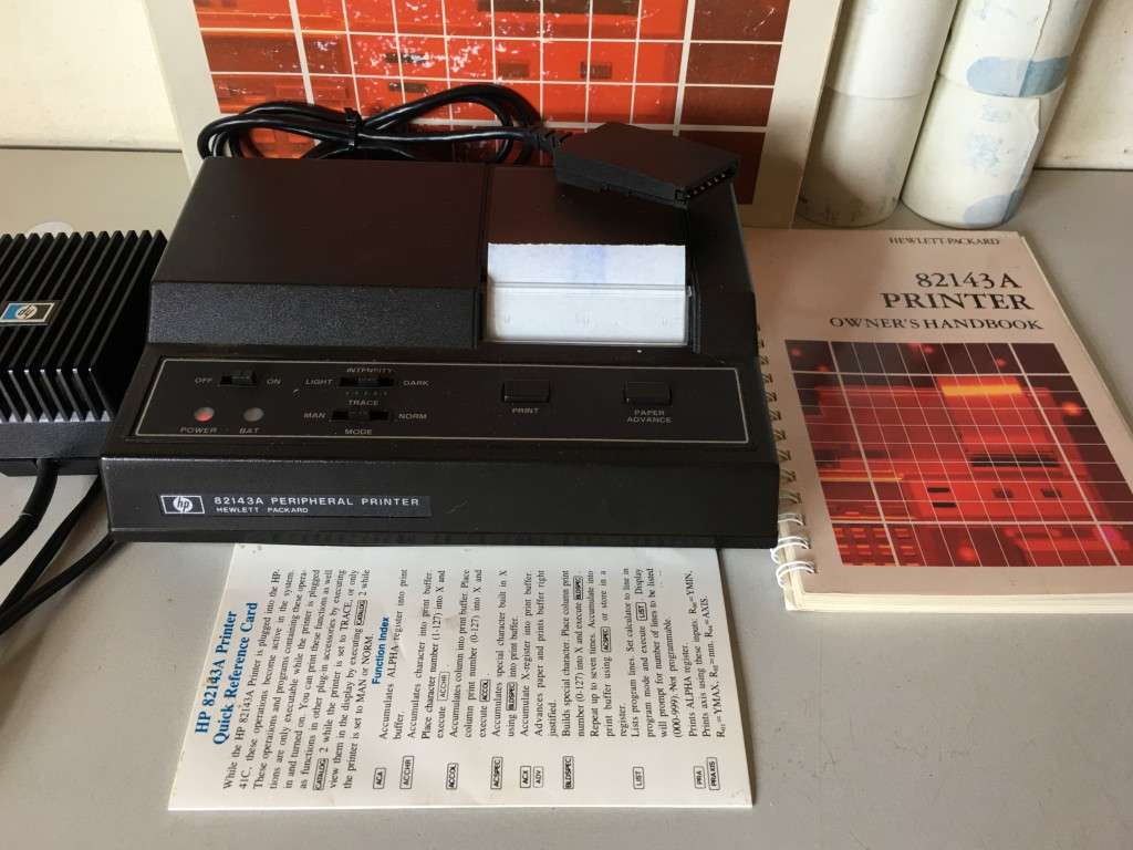 Other Antiques & Collectables - Hewlett Packard HP 41C - peripheral ...