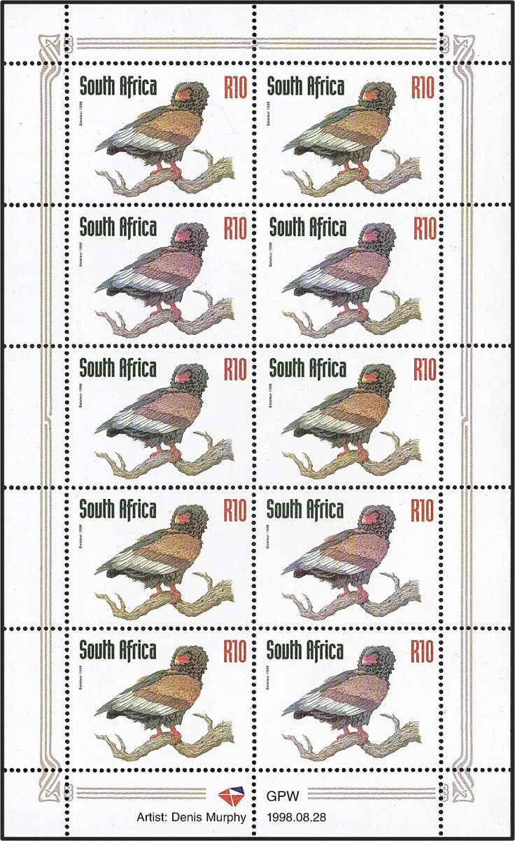 Republic of South Africa - 1998 RSA R10 6th Definitive Reprint CC.1170 ...
