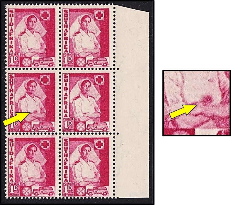 Union of South Africa - 1941 Union 1d Nurse UMM(**) UHB Positional ...