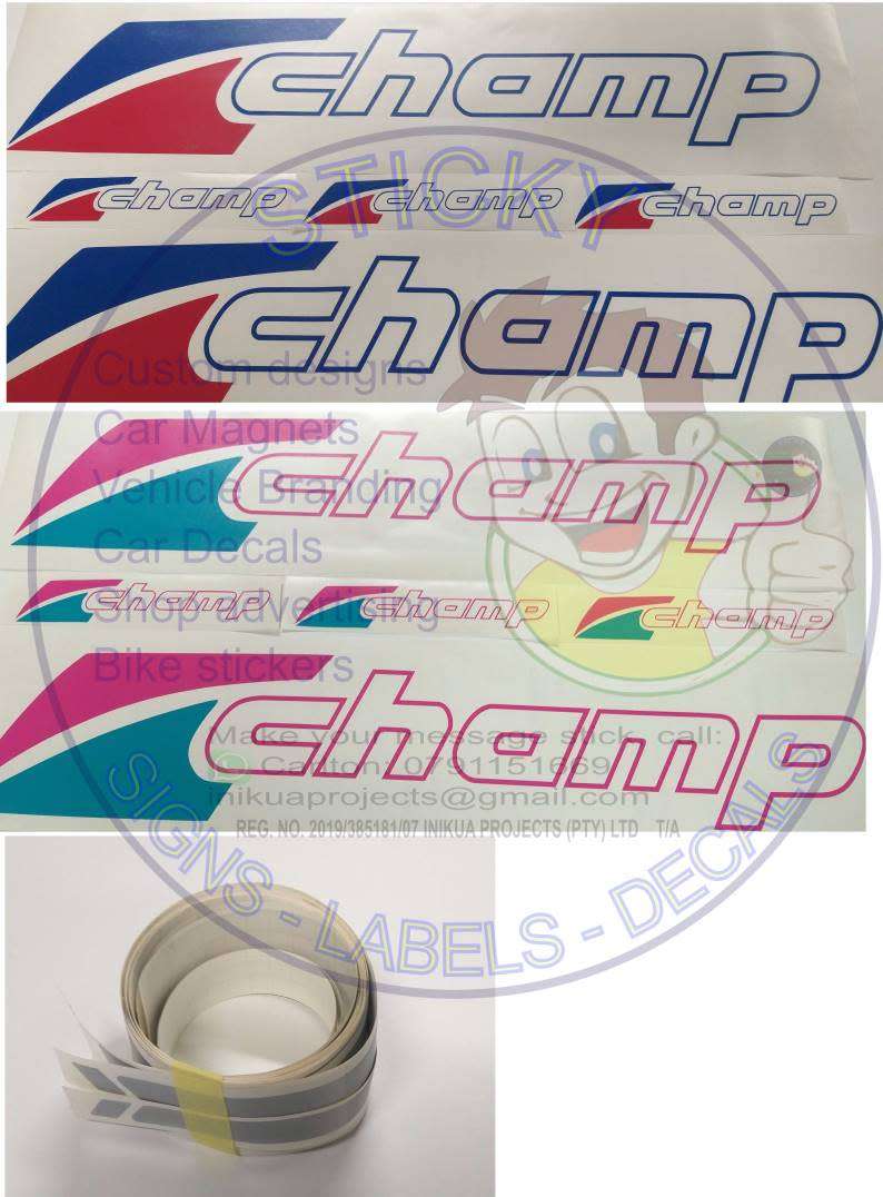 Decals - Nissan Champ Decals for sale in Plettenberg Bay (ID:622416927)