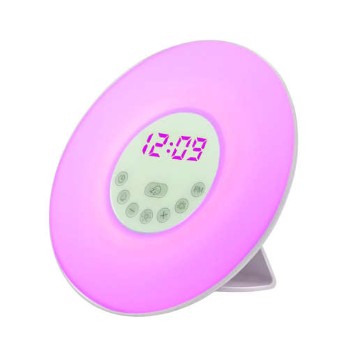 Clocks - Touch Sensor Digital Alarm Clock Sunrise Sunset Simulator- USB ...