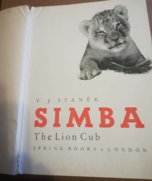 Other Antiquarian & Collectable - ***RARE ***V. J. STANEK - SIMBA the ...