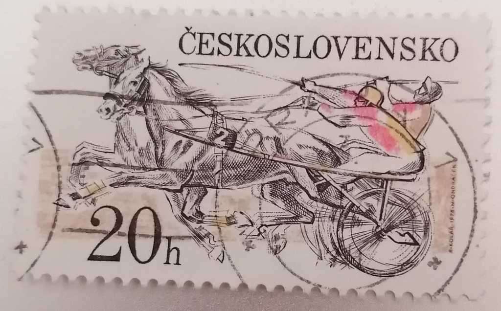 Czechoslovakia & Czech Republic - Stamp Ceskoslovensko 1978 Pardubice Steeplechase for sale in ...