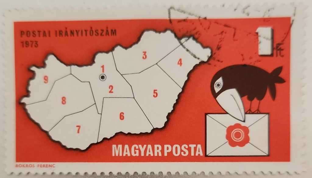 Hungary - Stamp Hungary 1973 Introduction of Postal Code System for ...