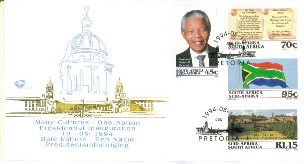 Republic of South Africa - FDC RSA 1994 Inauguration of President ...