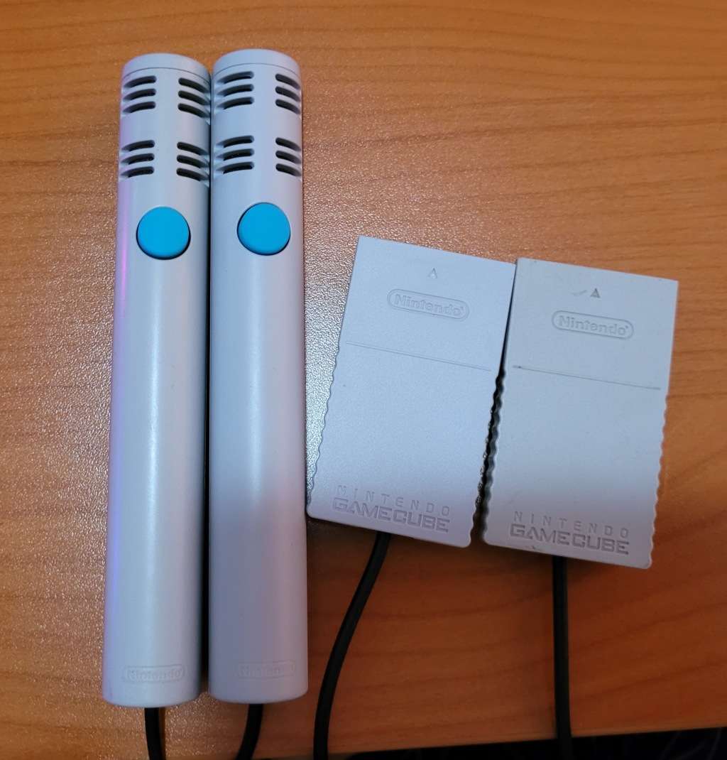 Controllers & Remotes - Nintendo GameCube OEM Microphone Bundle was ...