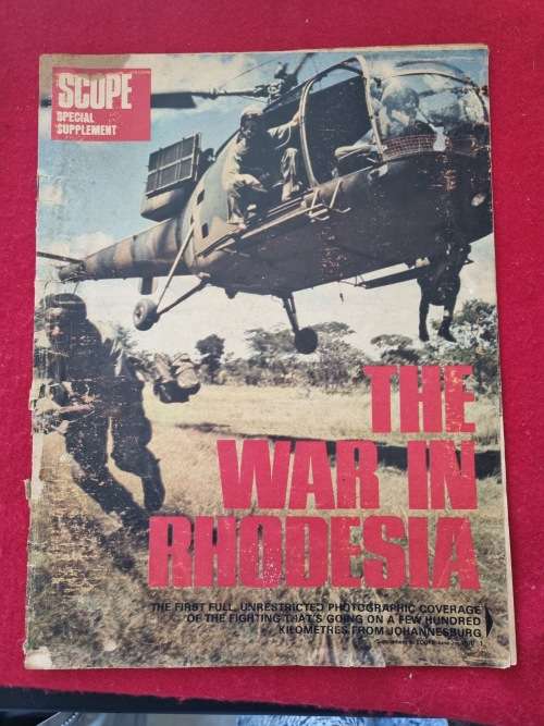 Books - RHODESIA, SCOPE MAGAZINE SPECIAL SUPPLEMENT `THE WAR IN ...