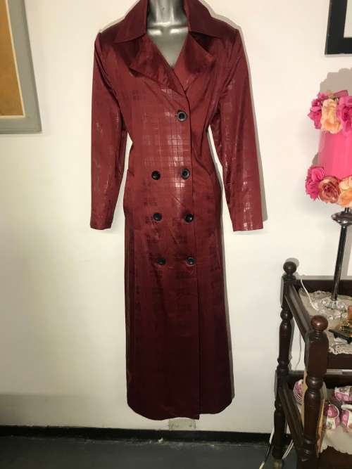 Jackets & Coats - 16 / 40 full length red coat trench coat floor length ...