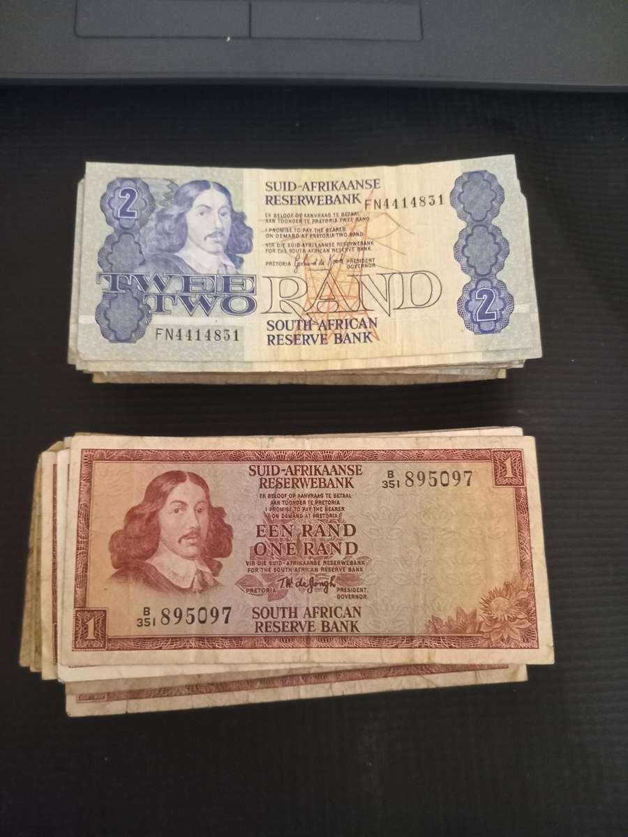 Africa - South Africa banknote lot over 191 South Africa only banknotes ...