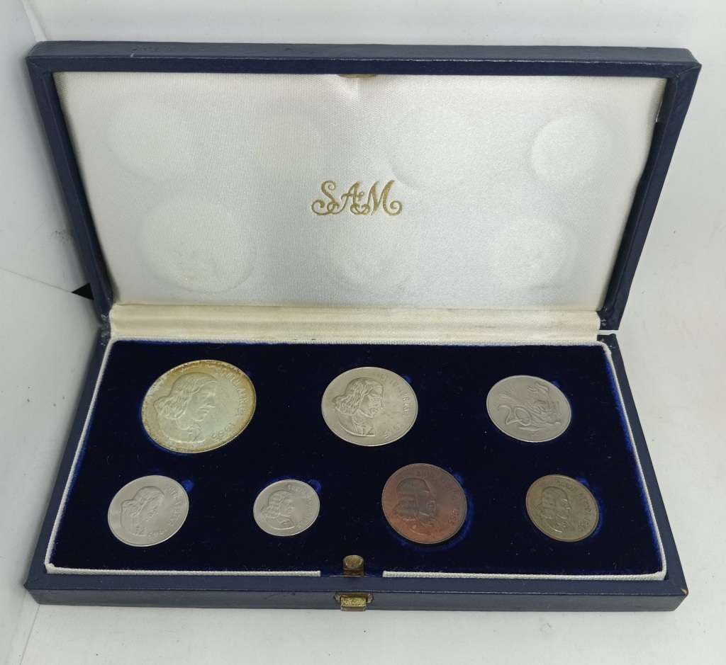 Proof Sets - 1965 South African Proof set was sold for R1,108.00 on 15 ...