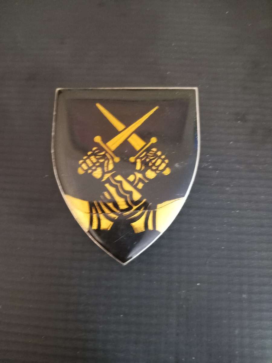 South African Army - SADF Mangaung Regiment Shoulder Flash pins intact ...