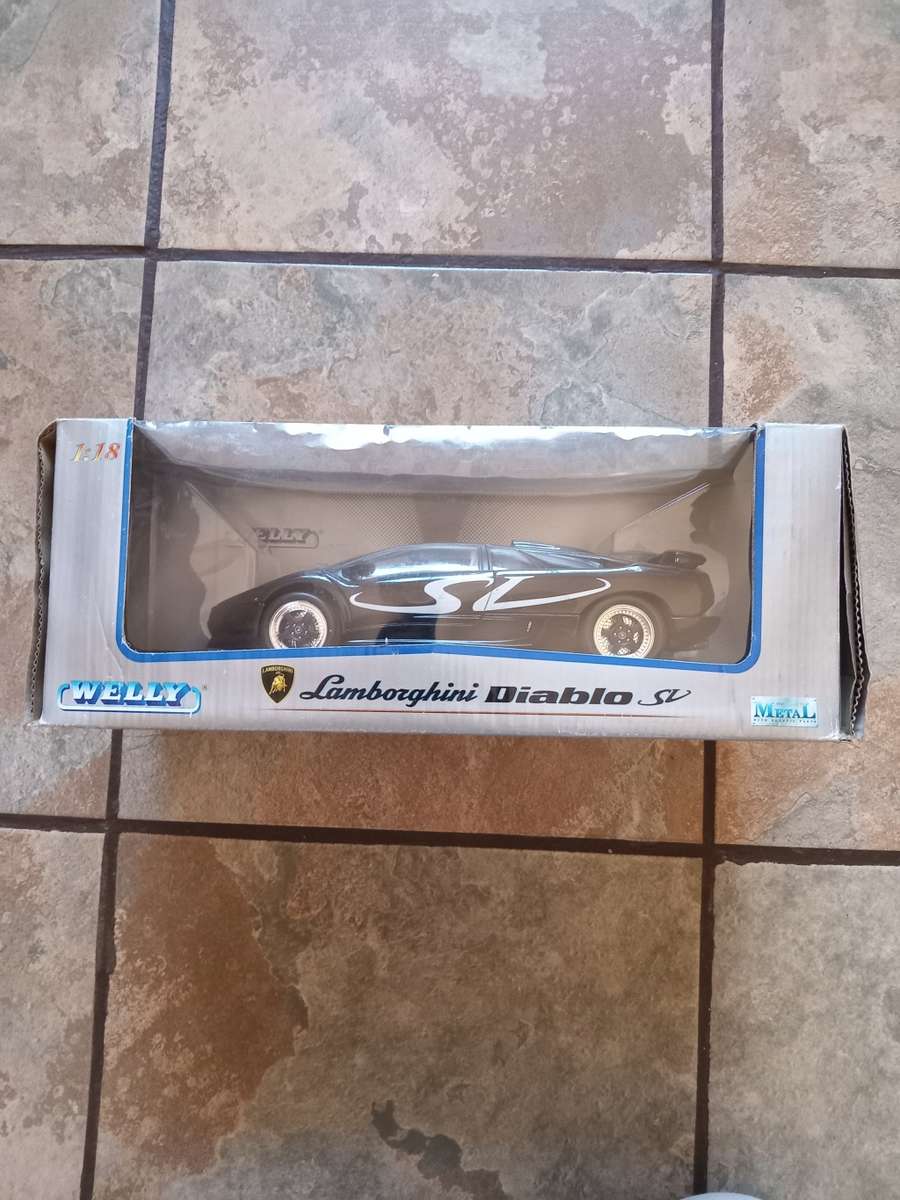 Models - Welly - Lamborghini Diablo SV - Collection - Scale 1/18 Box ...