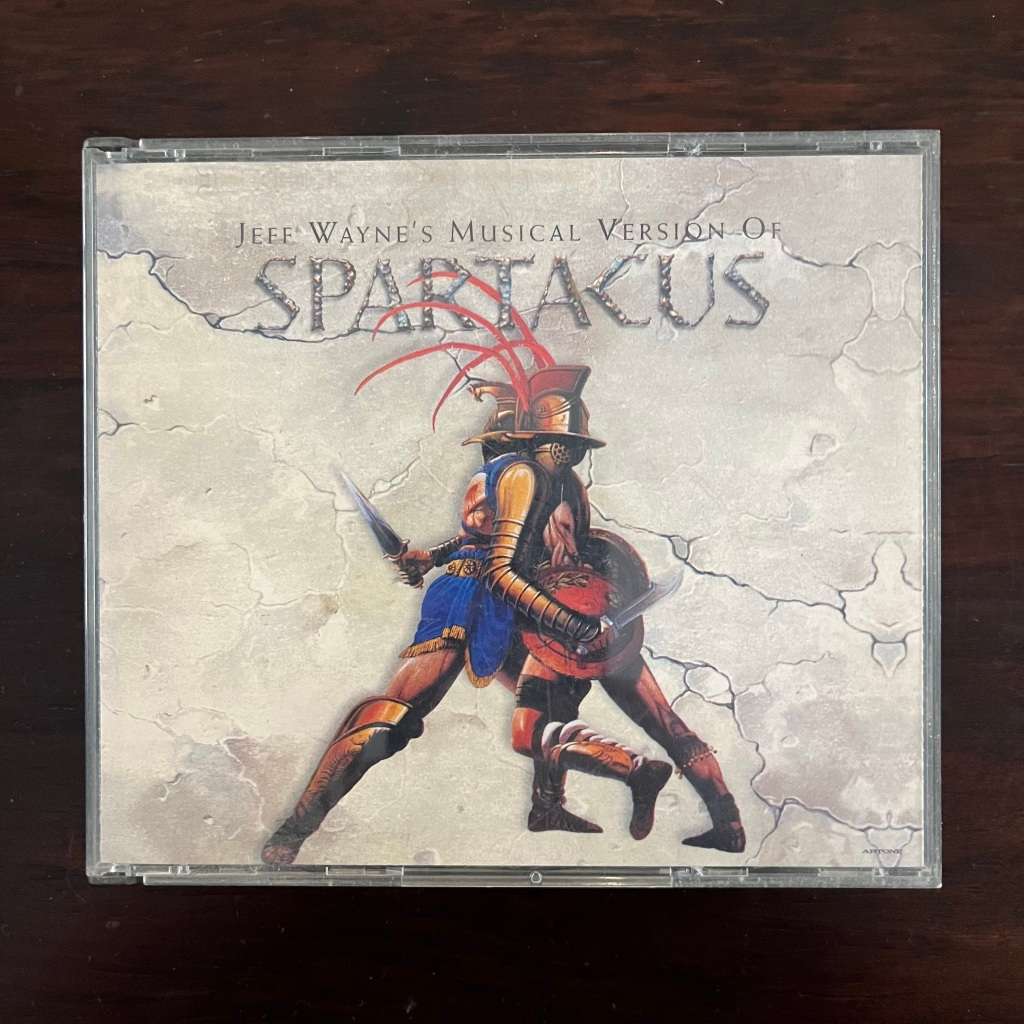 Soundtrack & Theatre - Jeff Wayne - Spartacus 2CD South African Press ...