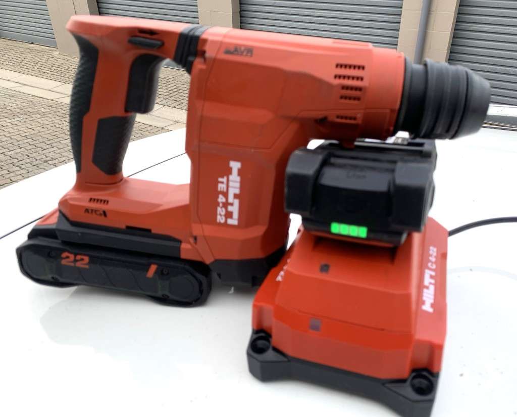 Drills - Hilti SDS TE 4-22 rotary hammer drill plus 1 nuron battery and ...