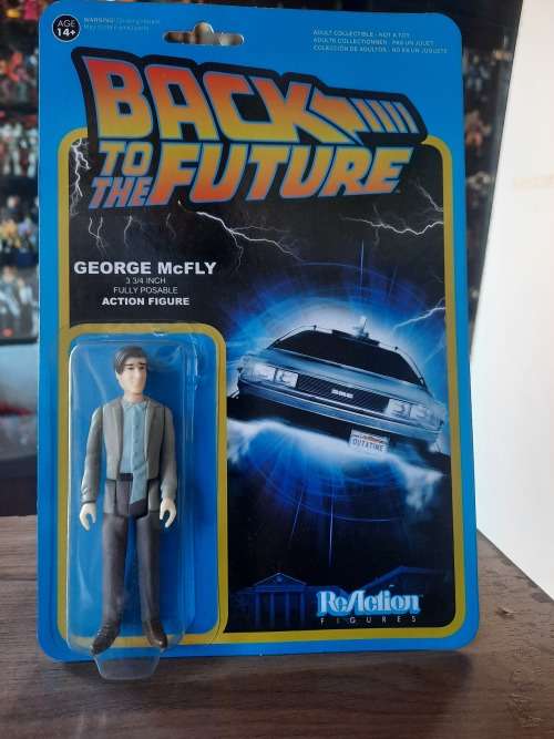 Comic Book - MOC Super 7 REACTION BACK TO THE FUTURE GEORGE MCFLY ...