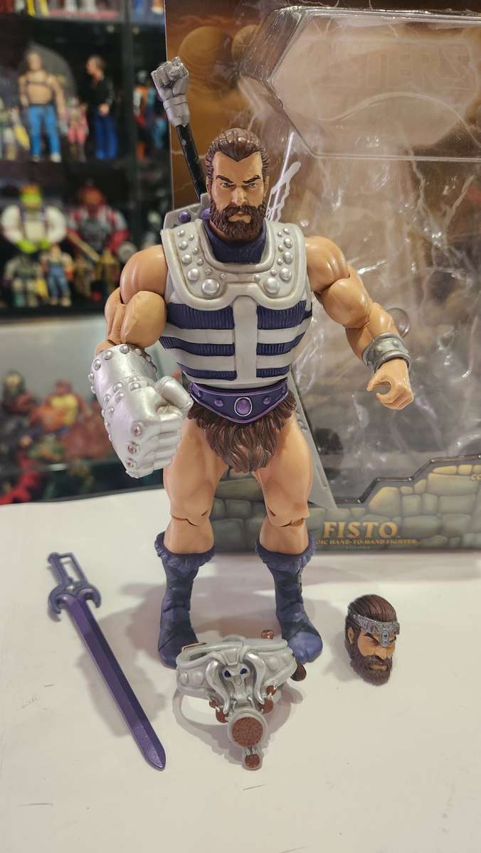 Comic Book - MOTUC Complete FISTO With Box Masters Of The Universe ...