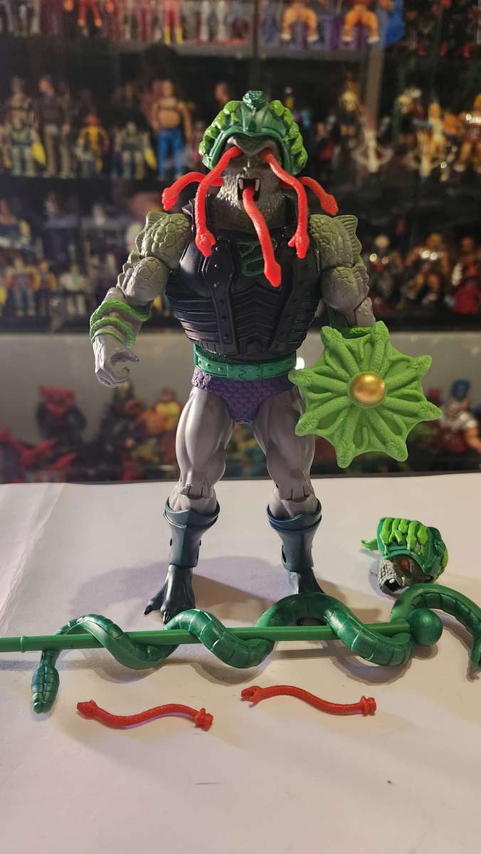 Comic Book - MOTUC Complete Snake Face Masters Of The Universe Classics ...