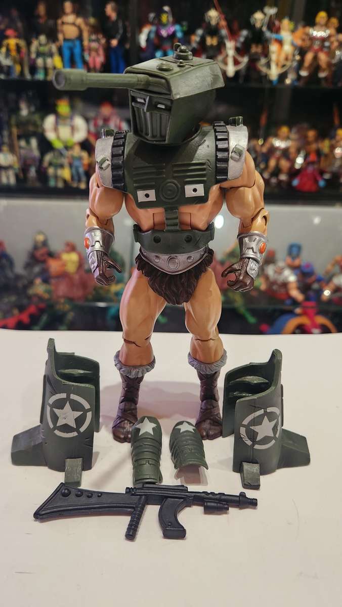 Comic Book - MOTUC Complete VYKRON `TANK` Masters Of The Universe ...