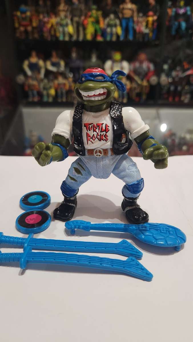 Comic Book - 1991 Classic Rocker Leo Vintage Figure Teenage Mutant ...