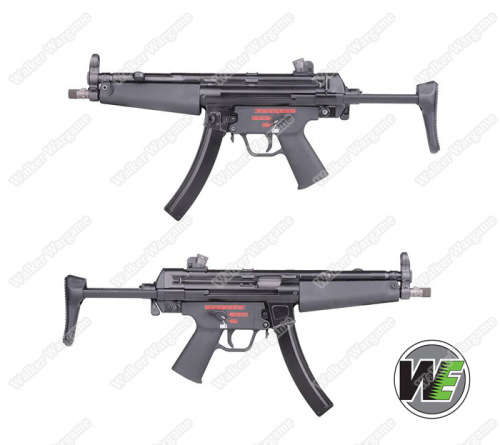 Airsoft Guns - WE Tech MP5 J A3 GBB Apache Submachine Gun Green Gas ...