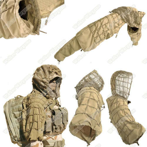 Uniforms - Ghillie Hood Tactical Combat Sniper Suit Ghillie Suit Hood ...