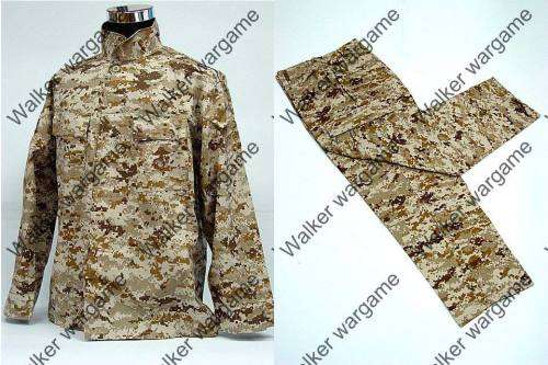 Apparel - BDU Battle Dress Uniform Full Set - US Marine Digital Desert ...
