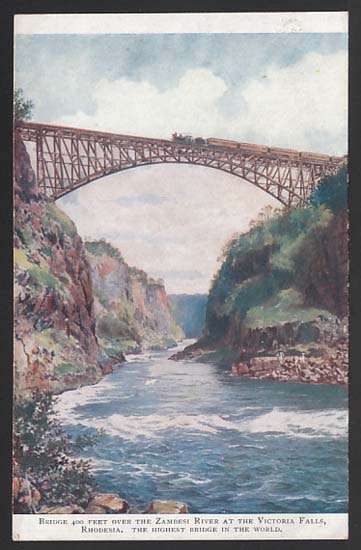 Zimbabwe, Rhodesia & Nyasaland - RHODESIA CIRCA 1905 VICTORIA FALLS ...