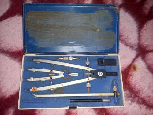 Other DIY & Tools - Vintage Stadtler Mars compass set with a Linex ...