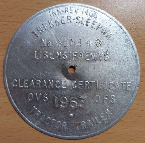 Other Antiques & Collectables - 1967 Orange Free State Tractor Trailer ...