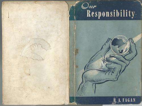 History & Politics - Our Responsibility - H.A. Fagan. for sale in ...