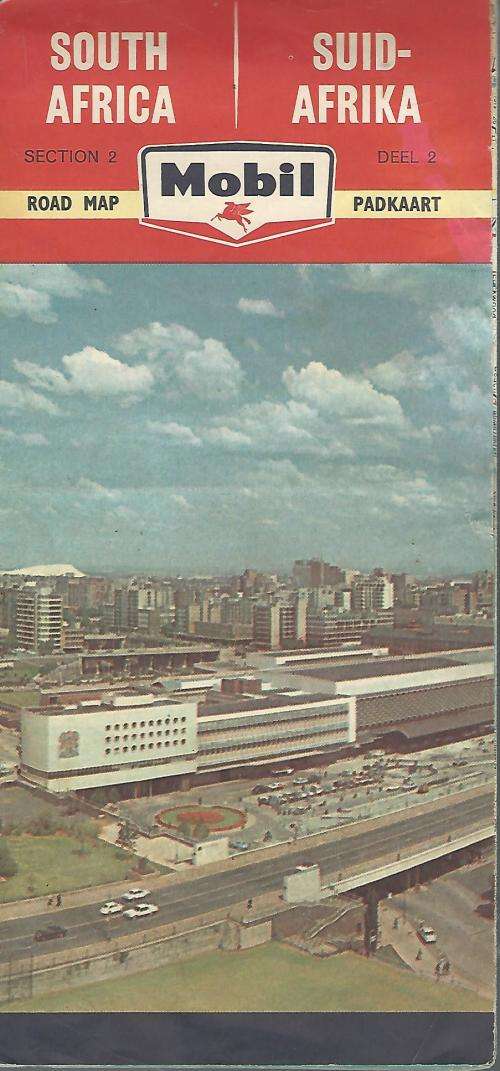 Maps - Mobil Road map of South Africa. Vintage. was listed for R32.00 ...