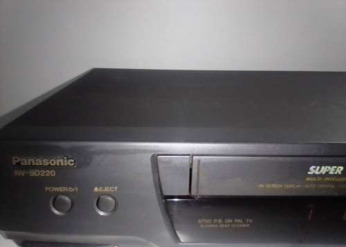 Blu-ray & DVD Players - PANASONIC NV-SD220 SUPERDRIVE VHS PLAYER WORKS ...