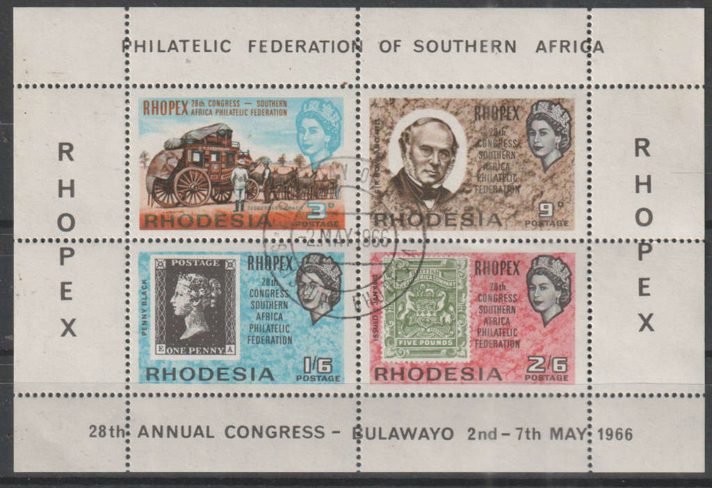 Bulklots and Thematic Collections - RHODESIA 1966 International Stamp ...