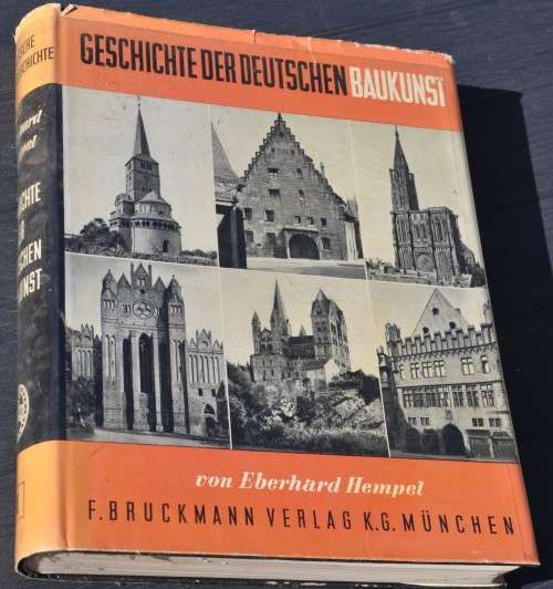 Antiquarian Books - DEUTSCHE BAUKUNST (1956) stunning antiquarian book ...