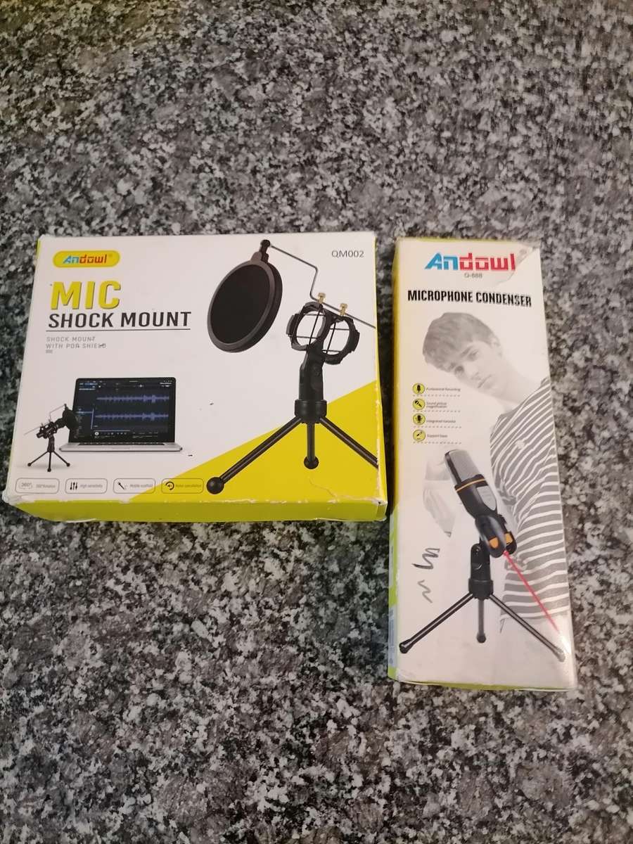 Studio Microphones - Andowl Mic Shock MIC SHOCK MOUNT - QM002 - WITH ...