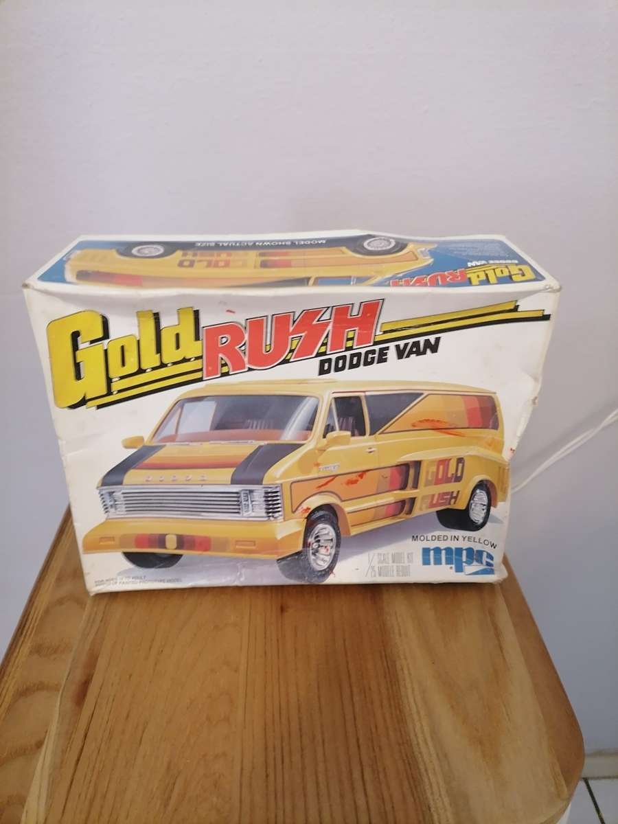 Collectable Cars - 1978 Vintage MPC 1/25 Gold Rush Custom Dodge Van ...