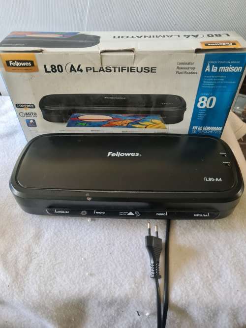 Other Electronics - L80 A4 LAMINATOR(UNUSED) was sold for R250.00 on 2 Aug at 23:46 by ...